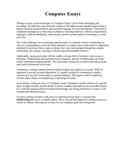 Computer Science Essay.pdf