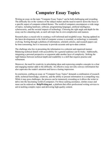 The extended project | PPT