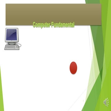 Computer Fundamental For Beginner And Entry Ppt 0196