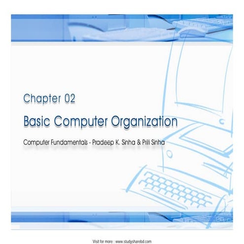 Computer fundamental basic comuter organization [www.studysharebd.com ...