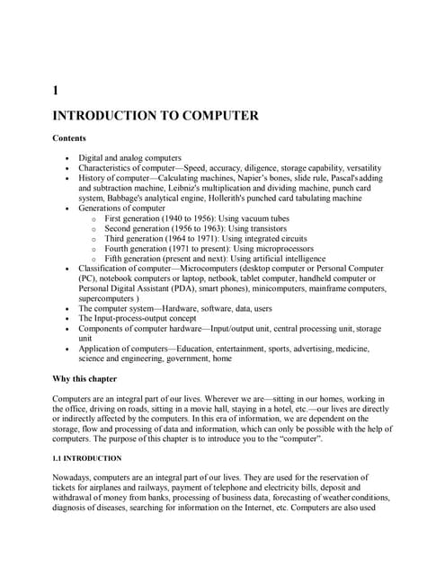 Computerfundamentals Hardware Refers To Pdf