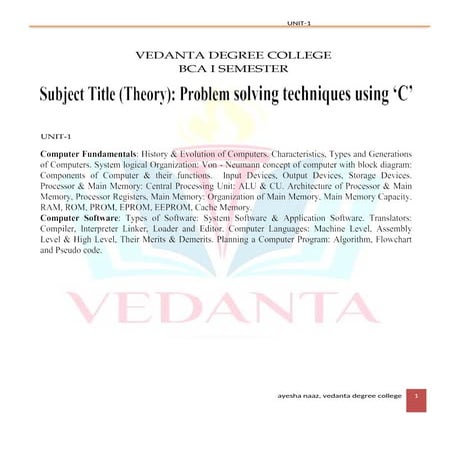 Computer fundamentals unit-1.docx NP Hard & NP Complete | DOCX