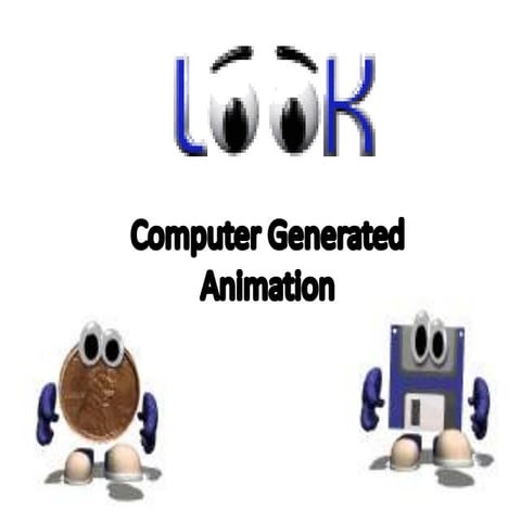 Computer Generated Animation | PPT
