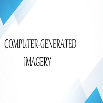 computer generated images.pptx