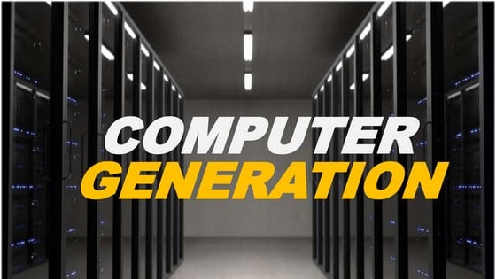 GENERATIONS OF COMPUTER | PPTX