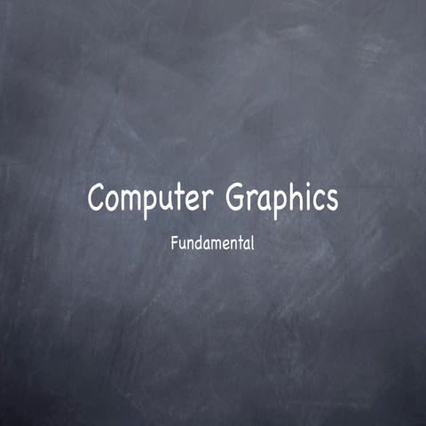 Computergraphics l1 | KEY