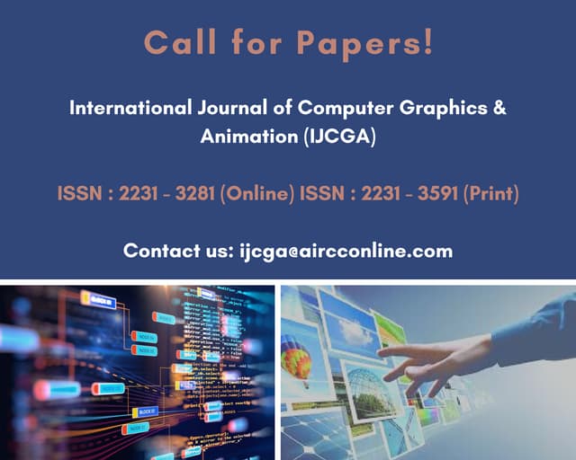 International Journal Of Computer Graphics & Animation (ijcga) | Ppt