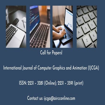International Journal of Computer Graphics & Animation (IJCGA) | PPT