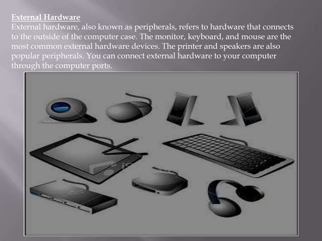 Computer Hardware Devices