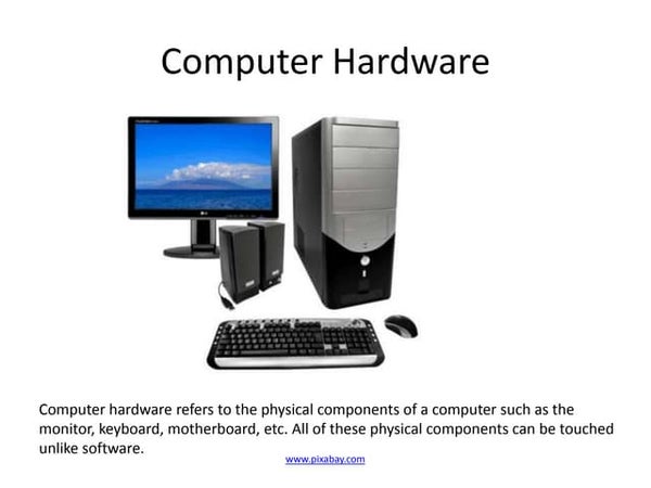 Introduction To Computer Hardware