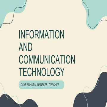 COMPUTER HISTORY lesson for Information CT | PDF
