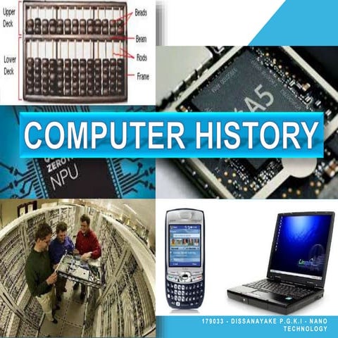 Computer history show | PPT