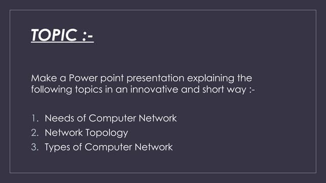 Computer Networks .ppt | Computer Networking | Computing