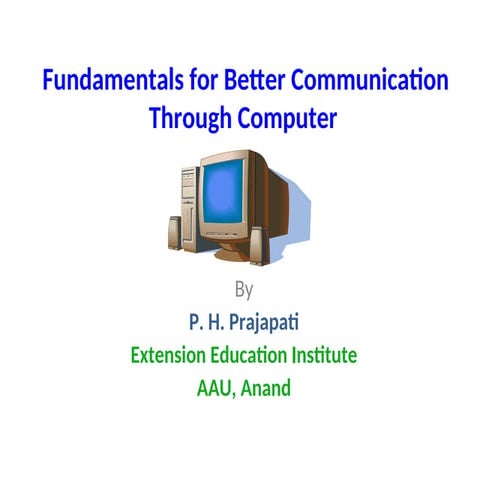 Computer Fundamental And Introduction Computers Ppt 2854