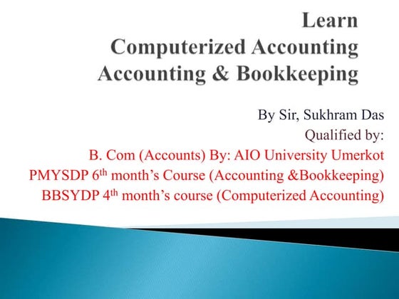 Basic accounting notes | PDF