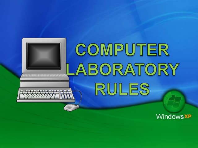 Computer Laboratory Rules | PPT