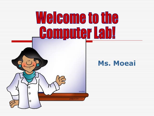 Computer Lab Rules | PPT
