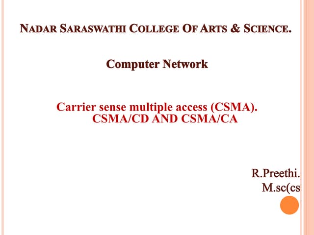 1.4. ALOHA, CSMA , CSMACD, CSMACA .ppt