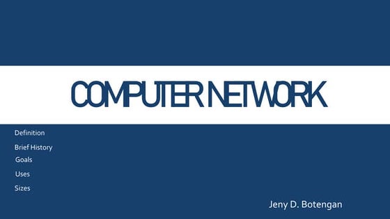 Digital lesson plan topic computer networking (1) | PPTX
