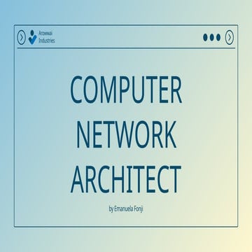 Computer Network Architect Informational Powerpoint | PPTX