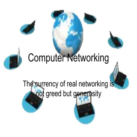 Computer Networking | PPT