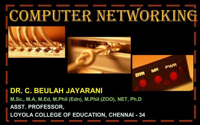 Computer networking ppt | PPTX