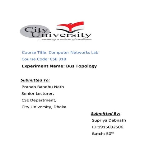 Computer network lab 2 | PDF