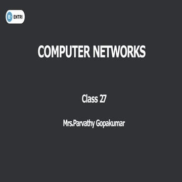 Computer Network Introduction Psc Notes Assisant Professor In Cse Ppt