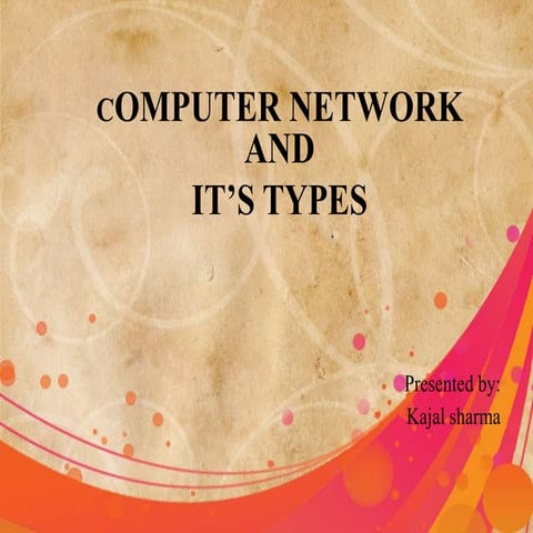 Computer Network Ppt Communication Pptx Computer Networking Computing 7470