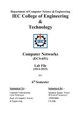 Dbms lab file format front page | PDF