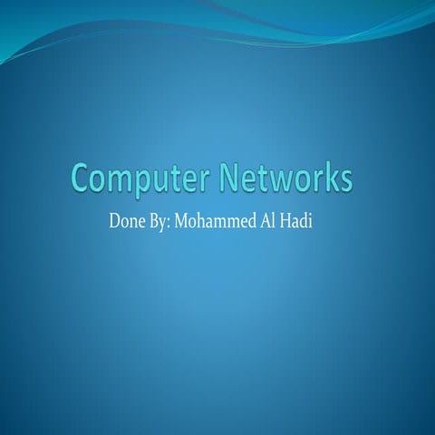 Computer Network | PPT