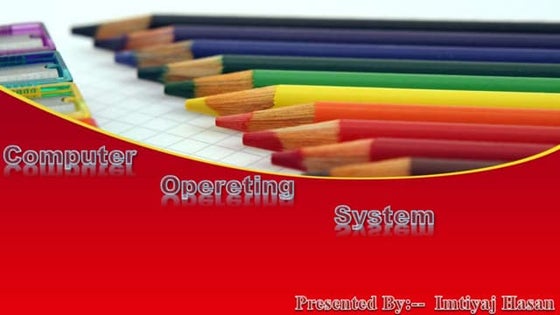 Operating system presentation | PPTX | Operating Systems | Computer Software and Applications