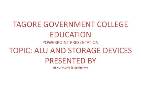 INPUT,OUTPUT AND STORAGE DEVICES | PPTX | Data Storage and Warehousing | Computing