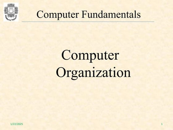 Introduction to Computer.pptx | Computing | Technology & Computing
