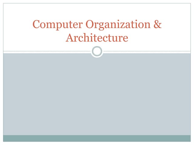Bus system using Multiplexer in COA .ppt