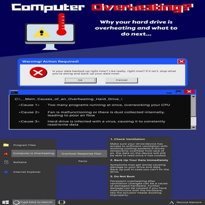 Computer Overheating? | Infographic | PDF