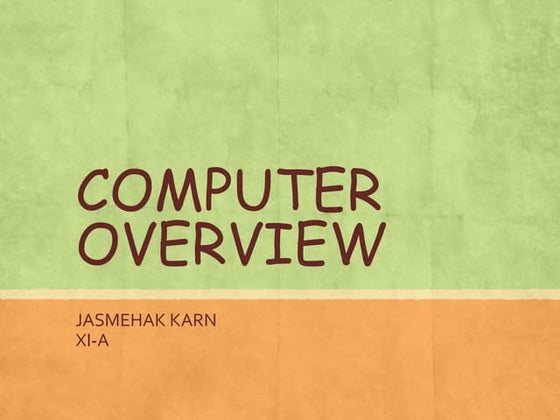 Basic operation of computer | PPTX | Data Storage and Warehousing | Computing