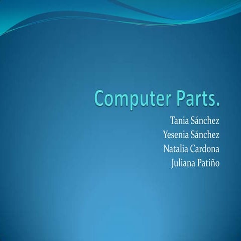 Computer parts | PPT