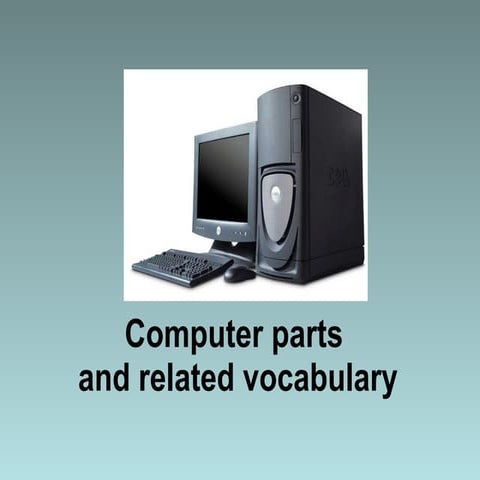 Computer Parts (Worksheet) | DOC