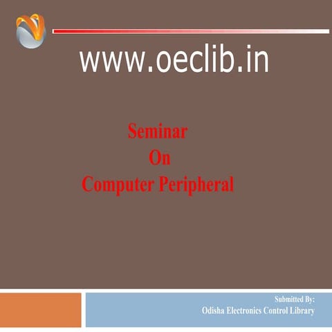 Computer Peripheral | PPTX