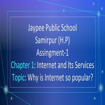 Computer Powerpoint Presentation By Pranav Class 10th Pptx