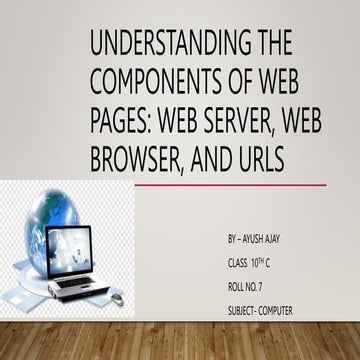 computer ppt on internet, web browser .. | PPT | Free Download