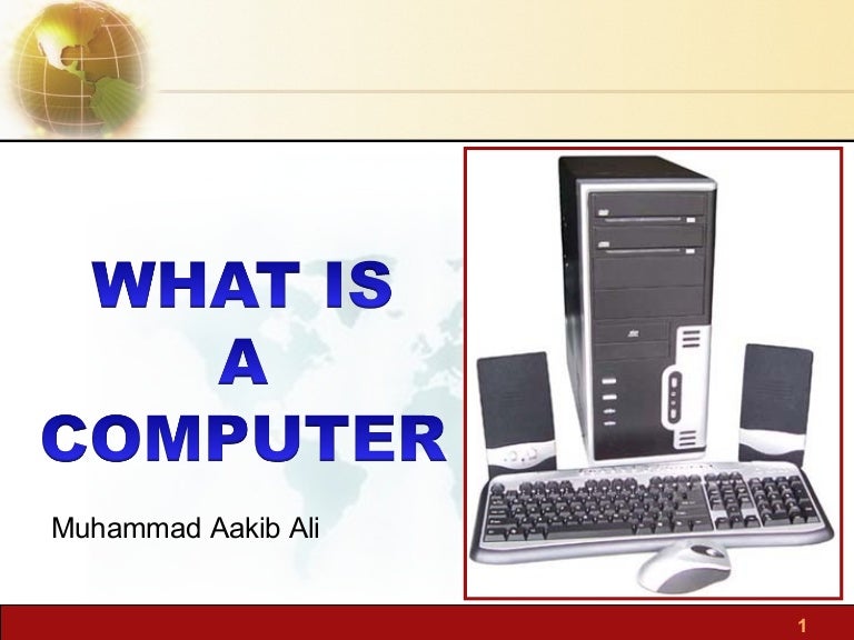 Computer presentation