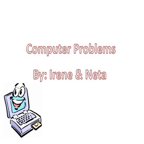 Computer problems | PPT