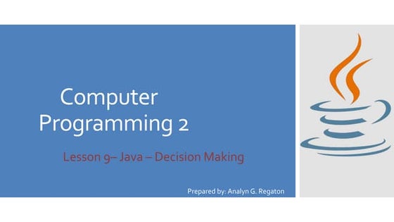 Python Conditional Statement Pptx
