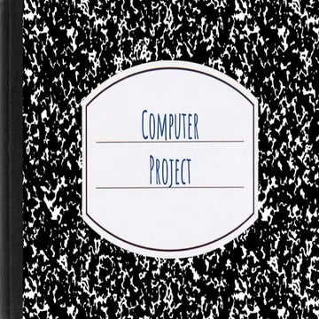 Computer Project | PPTX