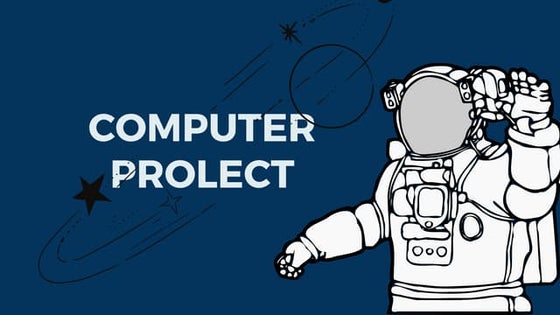 Computer project | PPT