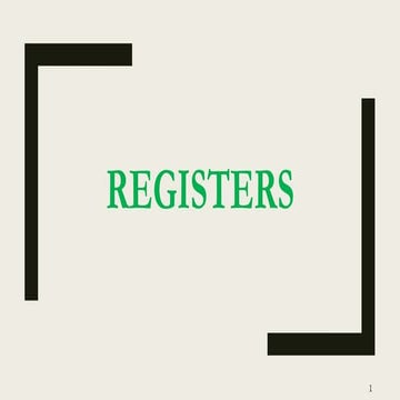 Computer register | PPT