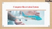 Computer Reservation Systems: Evolution, Functionality, Impact and Future Trends | GQ Research | PDF