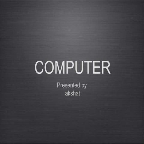 Computers Diseases | PPT